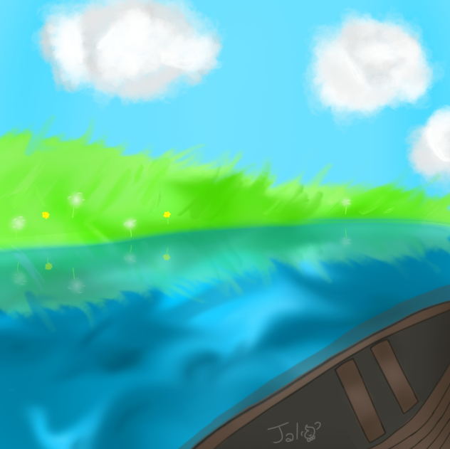 My First Background Attempt 💜 - ibisPaint