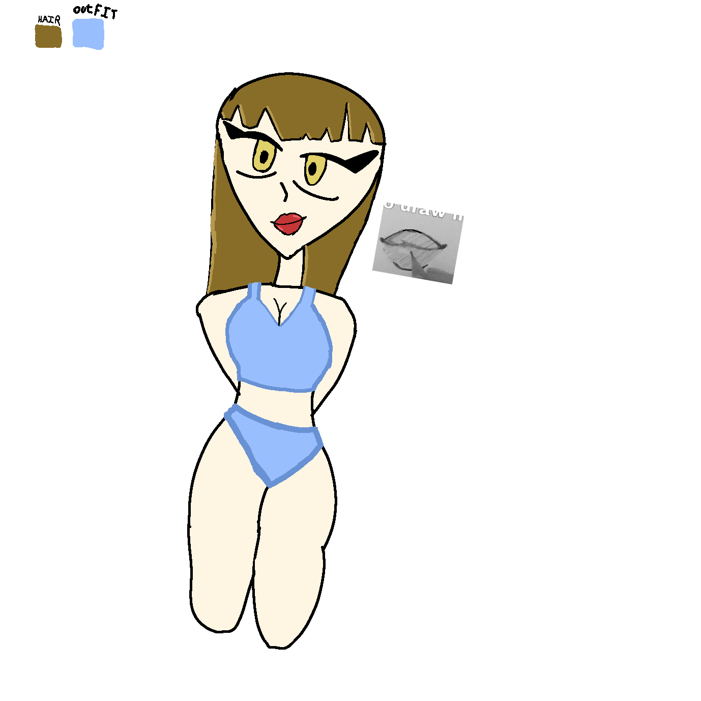 Bikini girl - ibisPaint