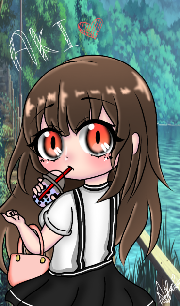 Aki ꒰⑅ᵕ༚ᵕ꒱˖♡ - ibisPaint