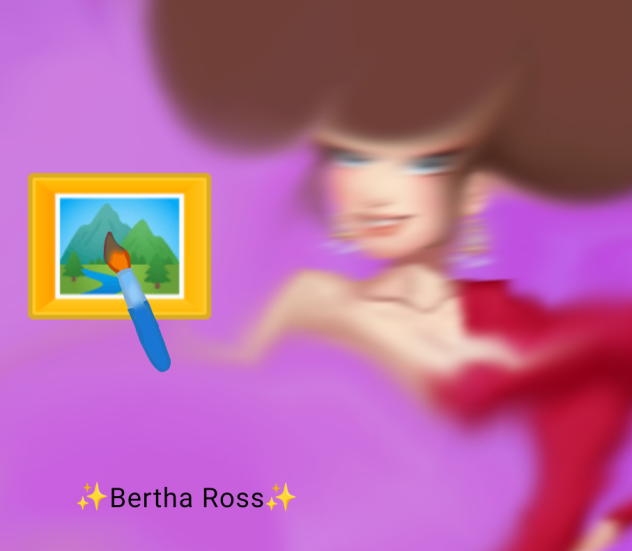 Bob Ross's lost sister - ibisPaint