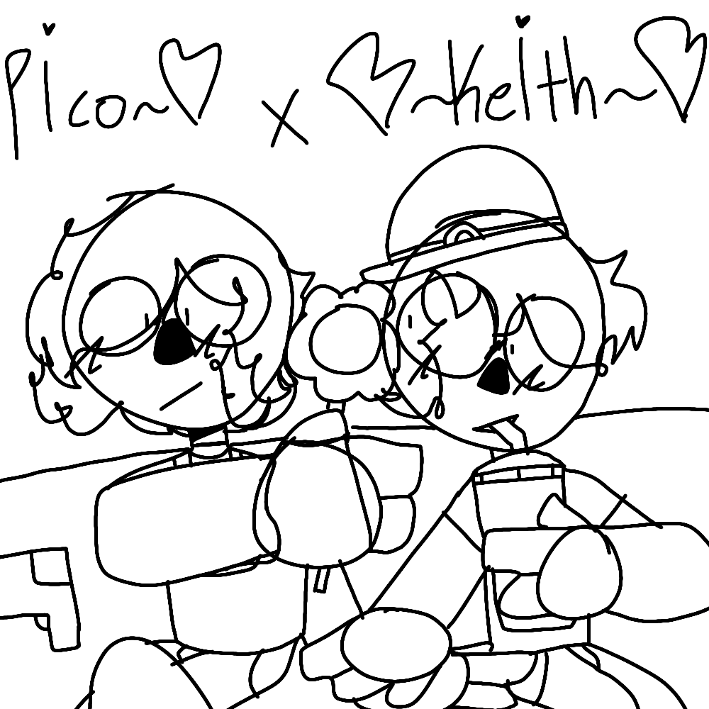 Fnf ~Pico x Keith~ UwU - ibisPaint