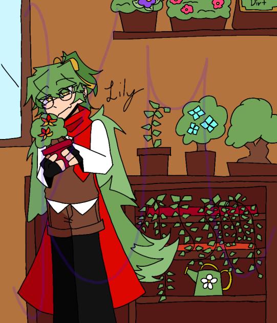 Meet my friend's OC Lily! - ibisPaint