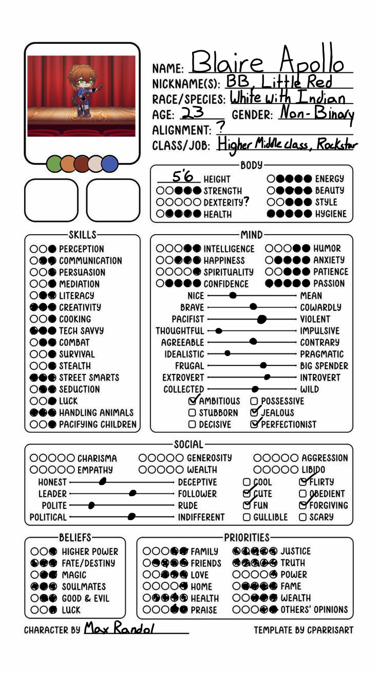 Info about Blaire - ibisPaint