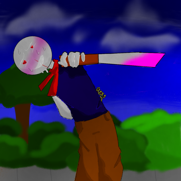 goofy golf ball - ibisPaint