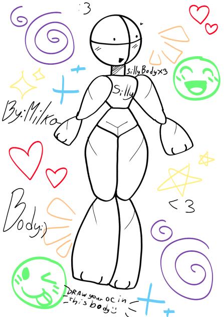 draw your OC in this body - ibisPaint