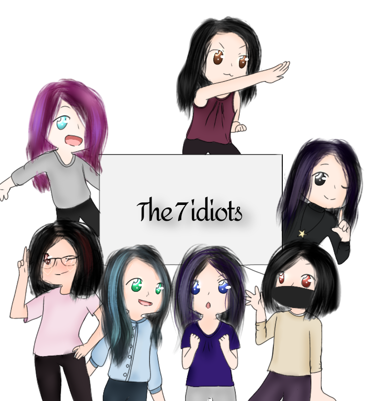 7 idiots 💗 - ibisPaint