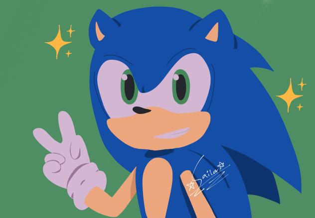 Sonic - ibisPaint