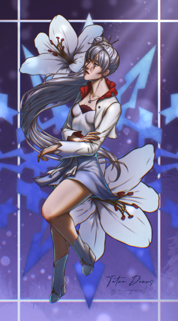 Isolation - Weiss Schnee ️- Rwby Fanart - ibisPaint