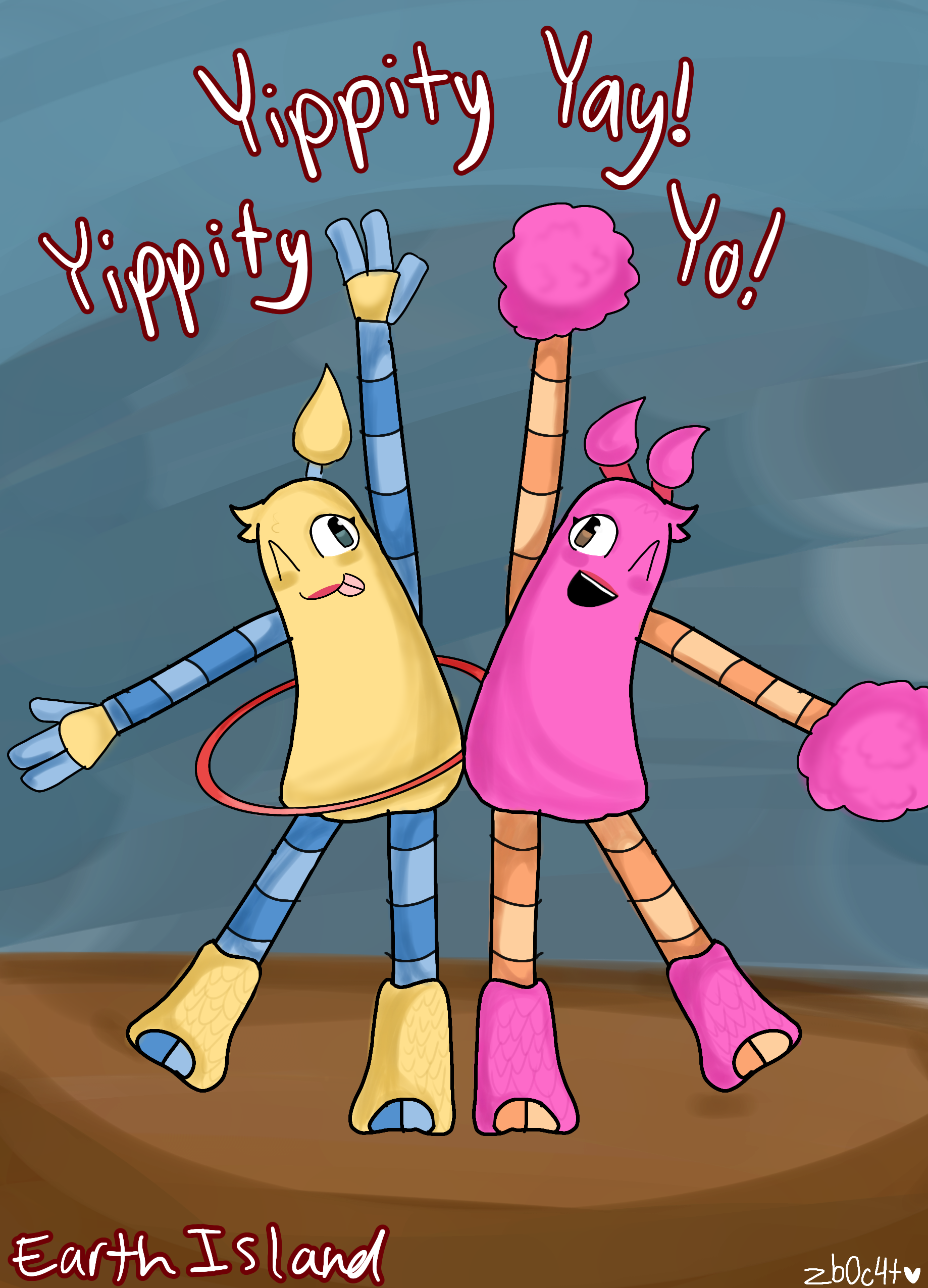 PomPom+Hoola - ibisPaint