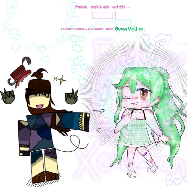 Fake Collab With Lunarthesillygoober Ibispaint