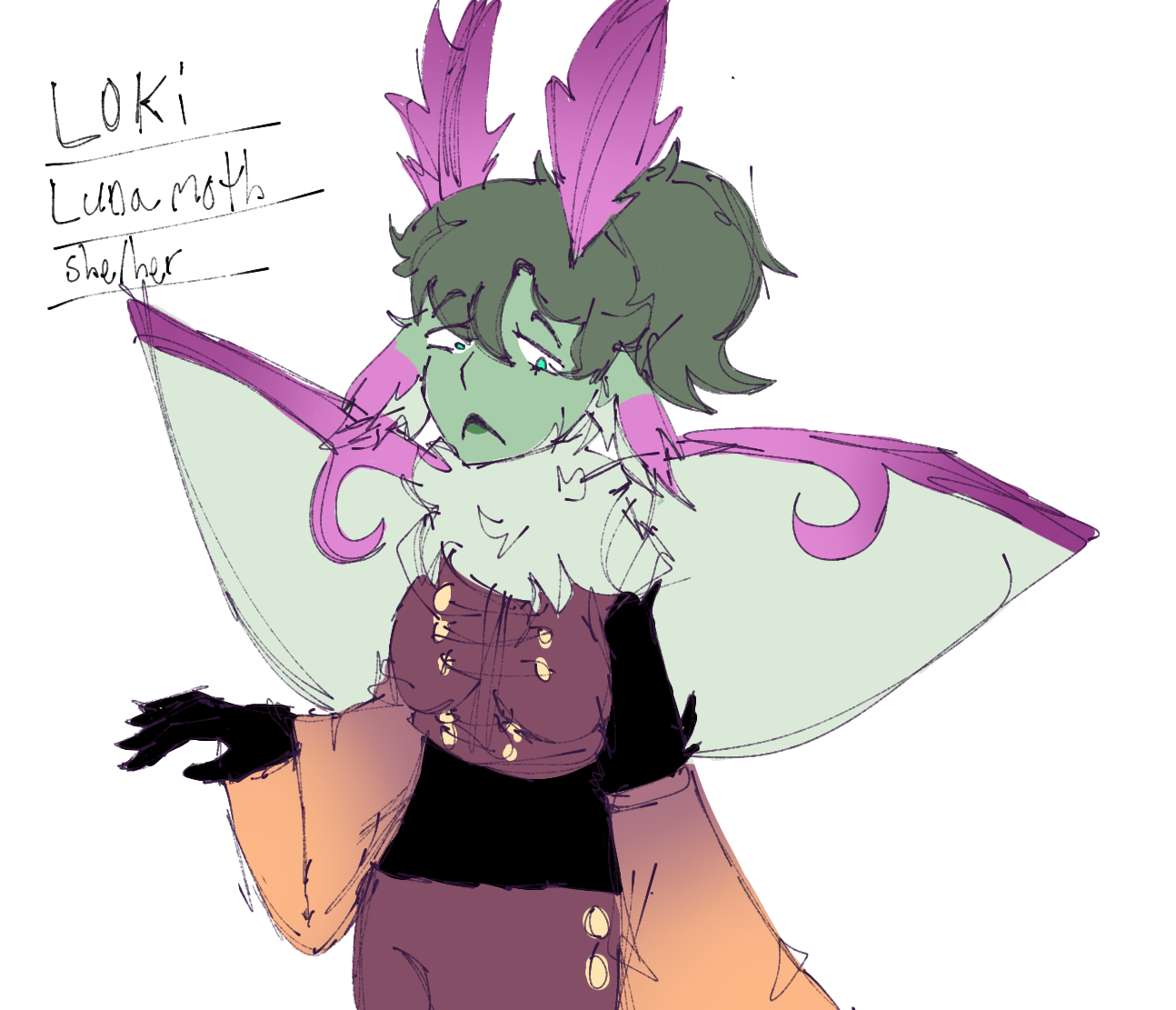 Old oc redesign - ibisPaint