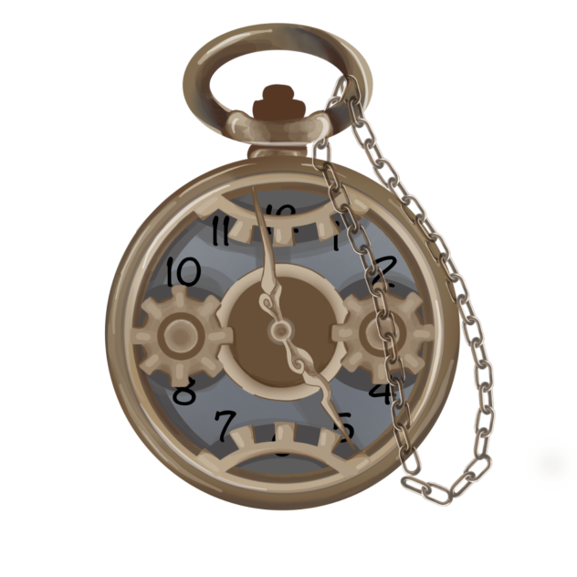 Steampunk watch - ibisPaint