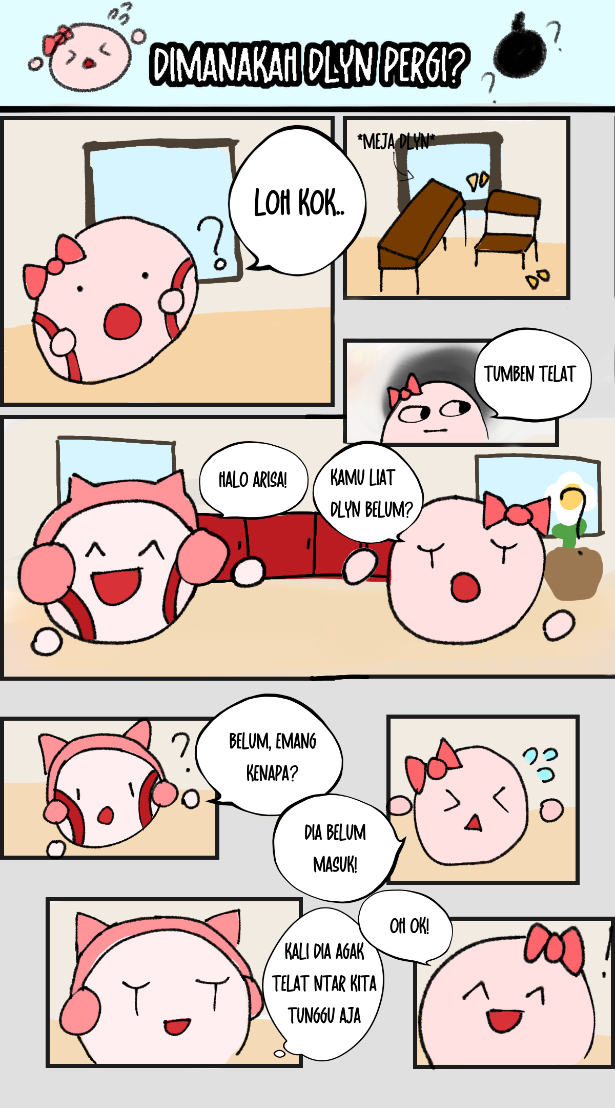 komik mochi friends eps 1 - ibisPaint