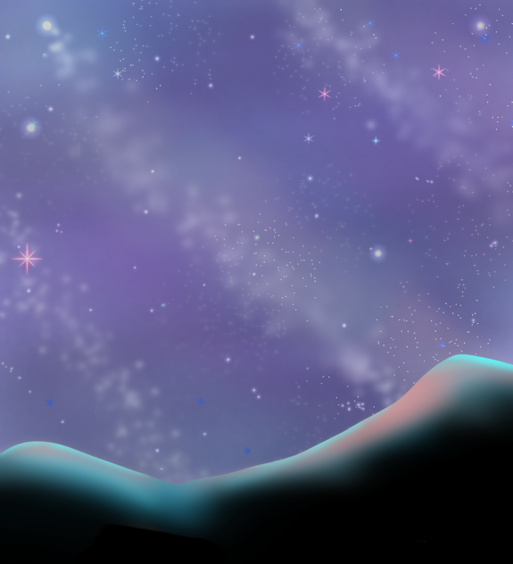 fantasy land mysterious desert - ibisPaint