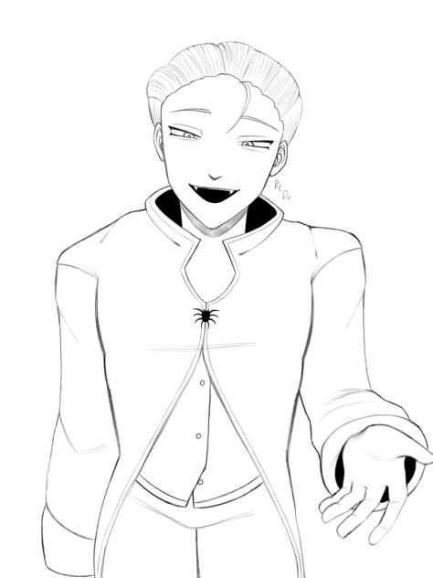 Vampire dude - ibisPaint