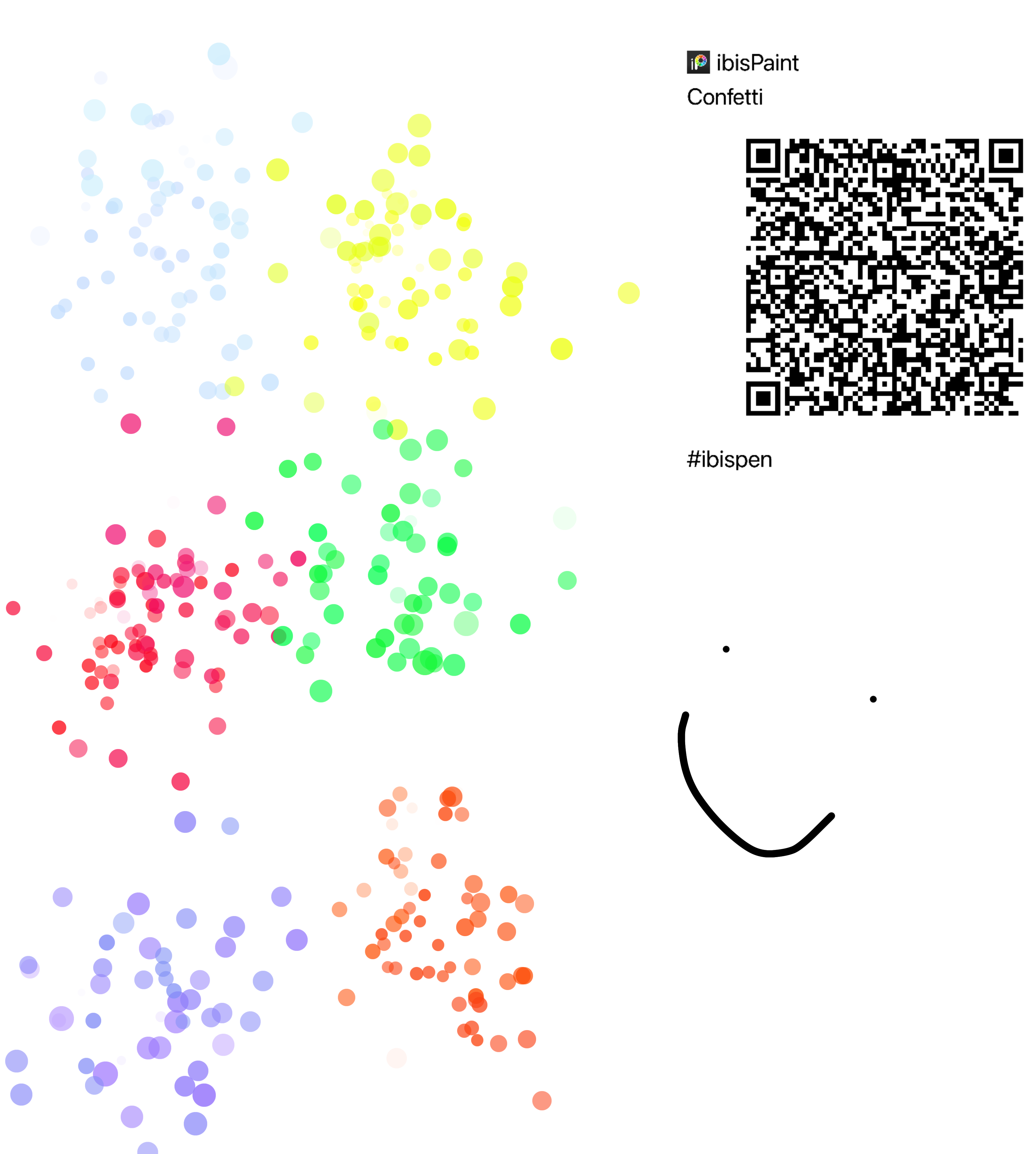 Confetti blush - ibisPaint