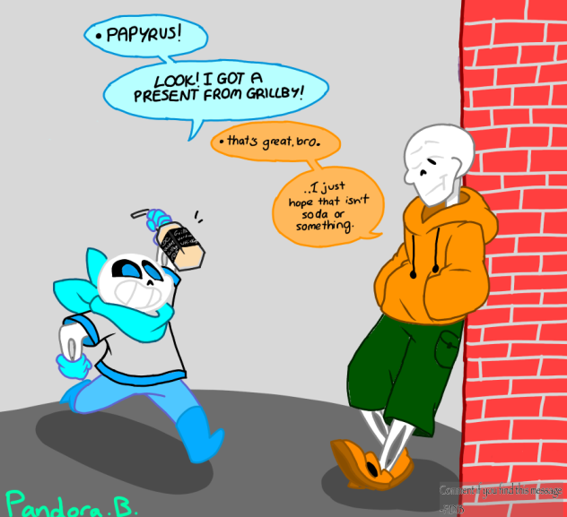 Underswap Sans and Papyrus ( read desc ) - ibisPaint