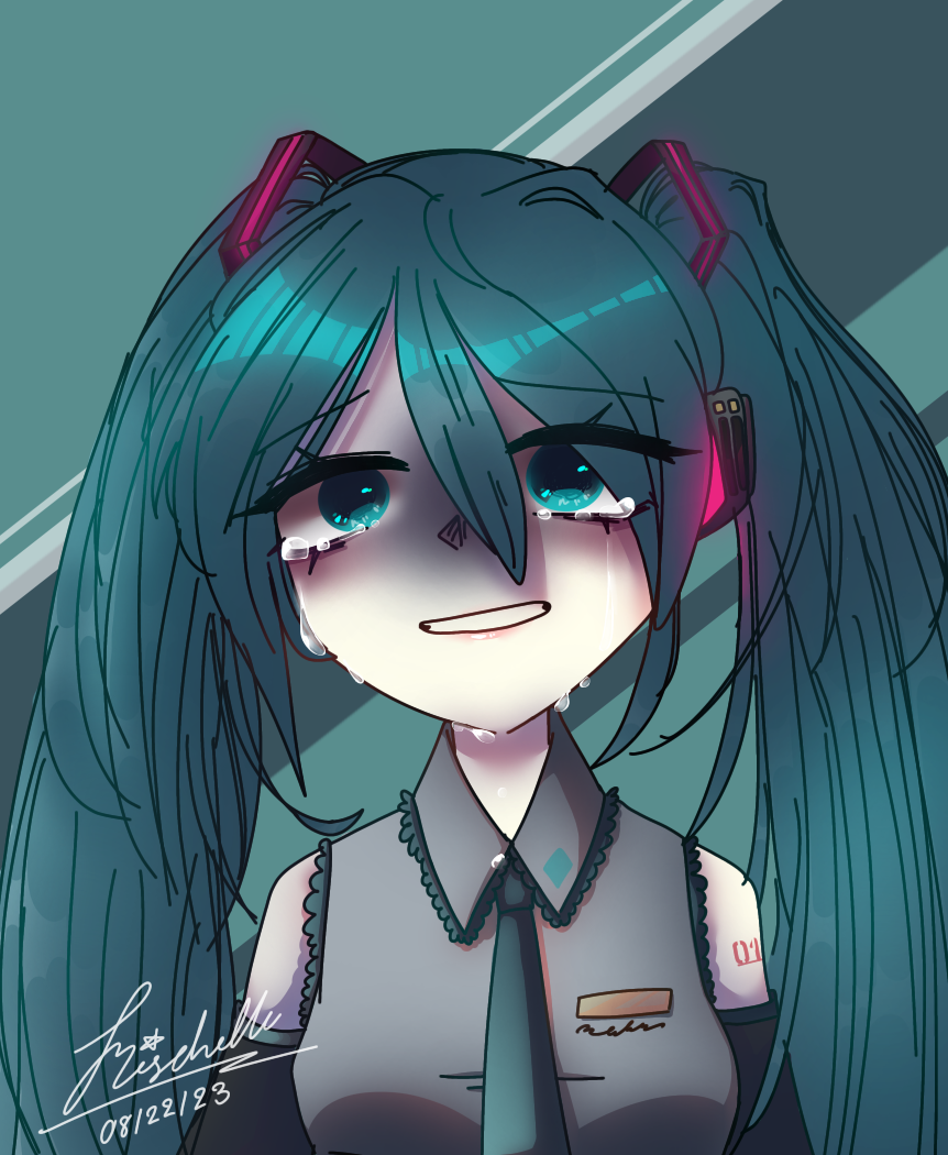 depressed miku😭 - ibisPaint