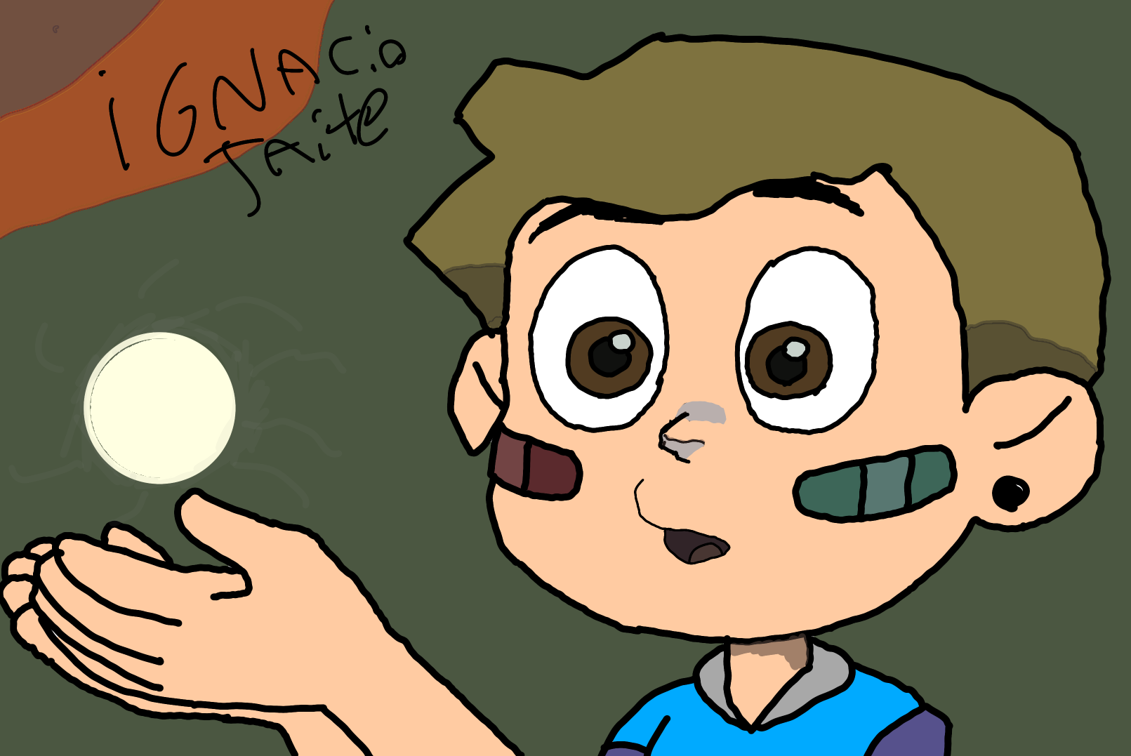 Ignacio in toh with luz magic - ibisPaint