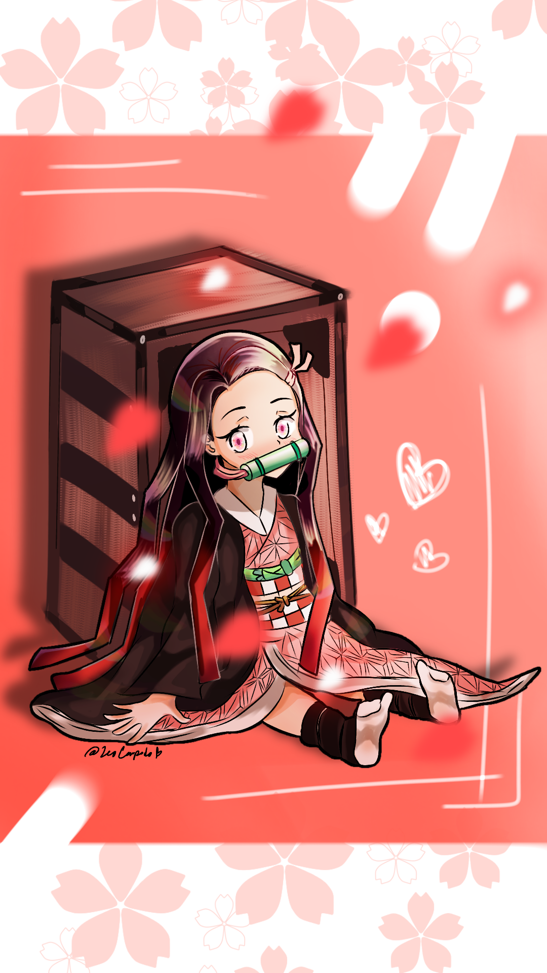 Smol Nezuko uwu - ibisPaint