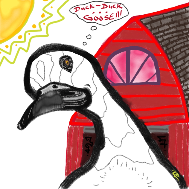 Duck - Duck - GOOSE ! - ibisPaint