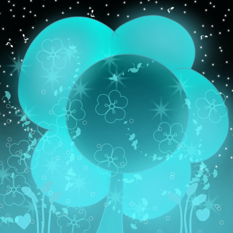 the Echo flower from undertale - ibisPaint