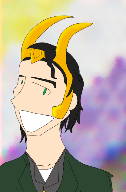 Loki is my guardian angel lol - ibisPaint