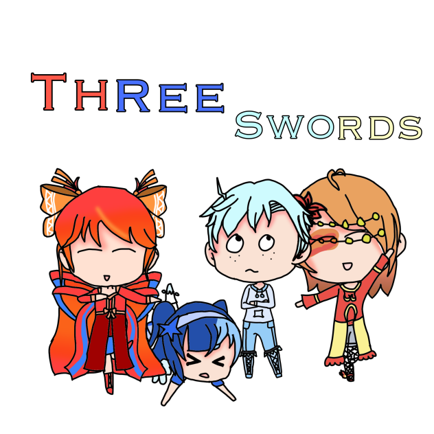 Three Swords Banner - ibisPaint