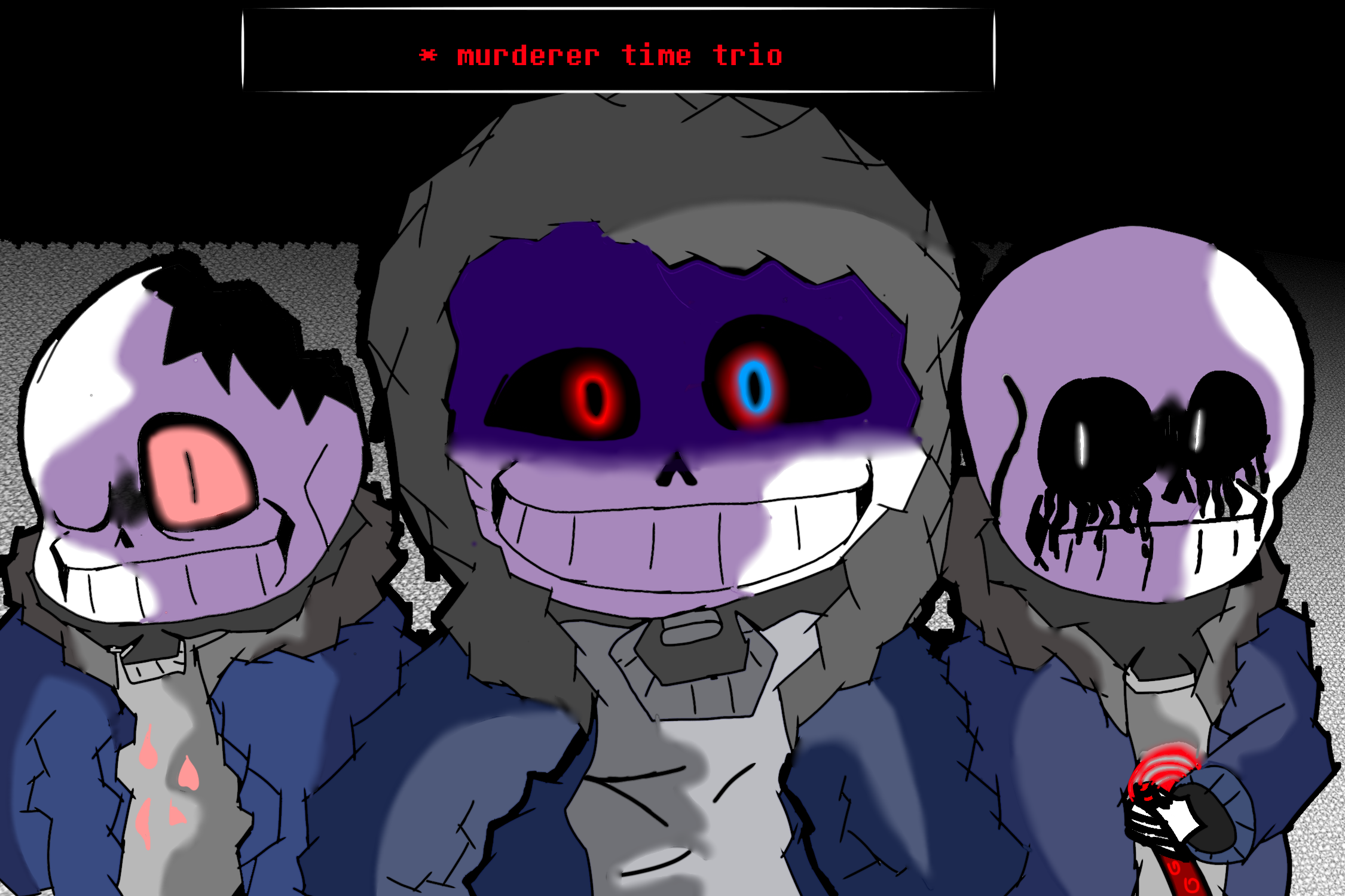 Murderer time trio - ibisPaint