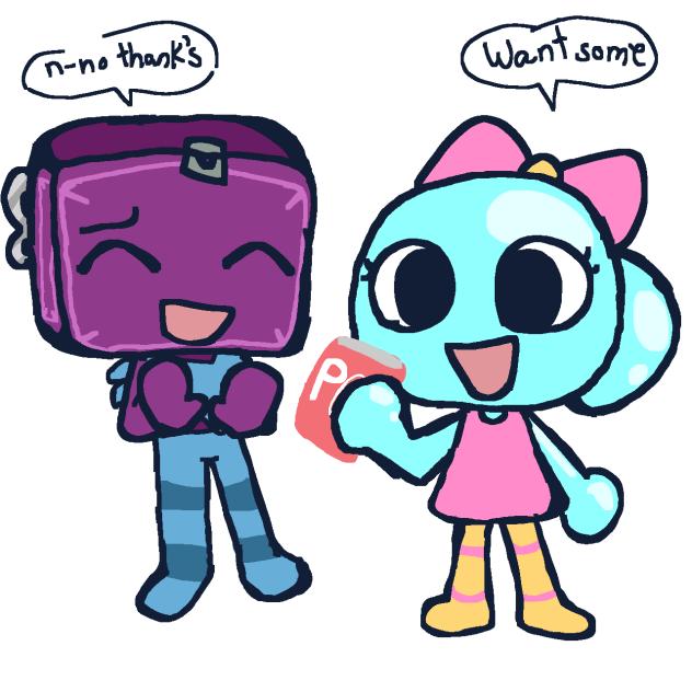 jack in the box and poppy play time - ibisPaint