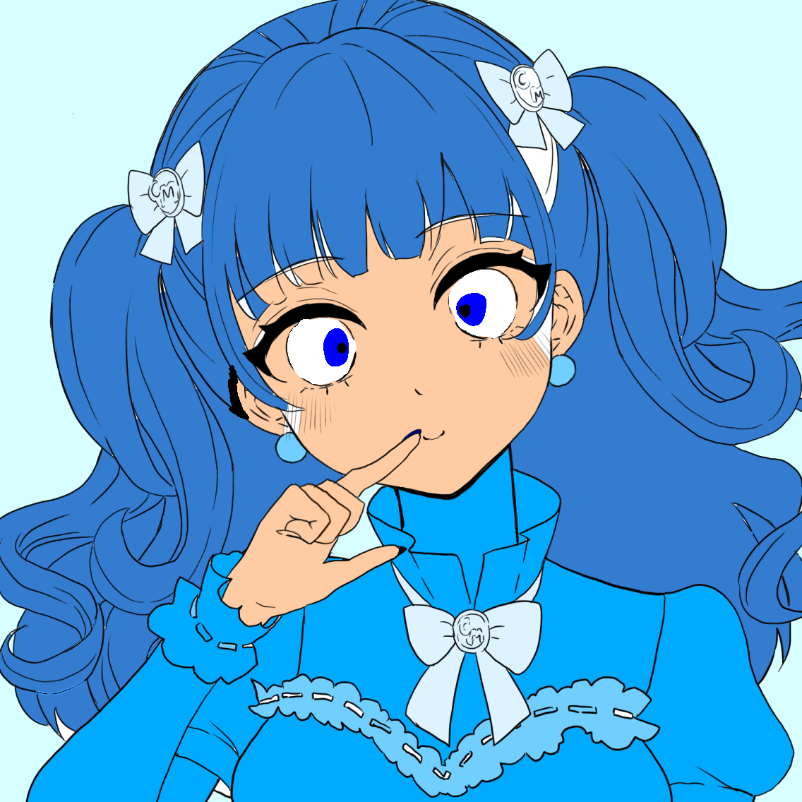 So basically I made this oc- - ibisPaint