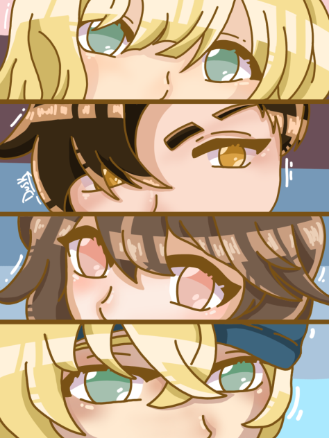 Some of My Characters - ibisPaint