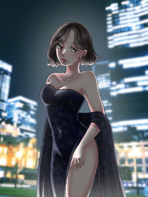 night girl - ibisPaint