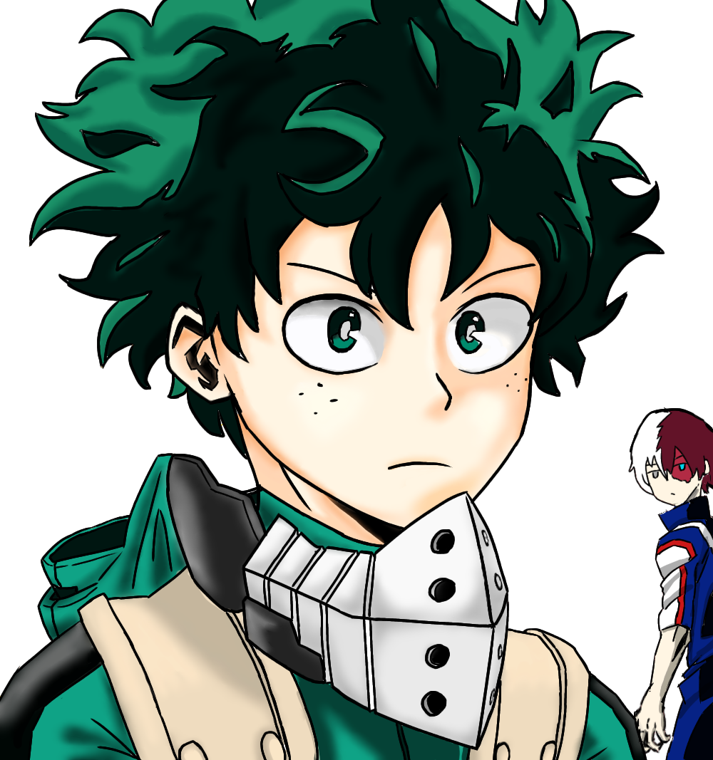 Deku and Shoto - ibisPaint