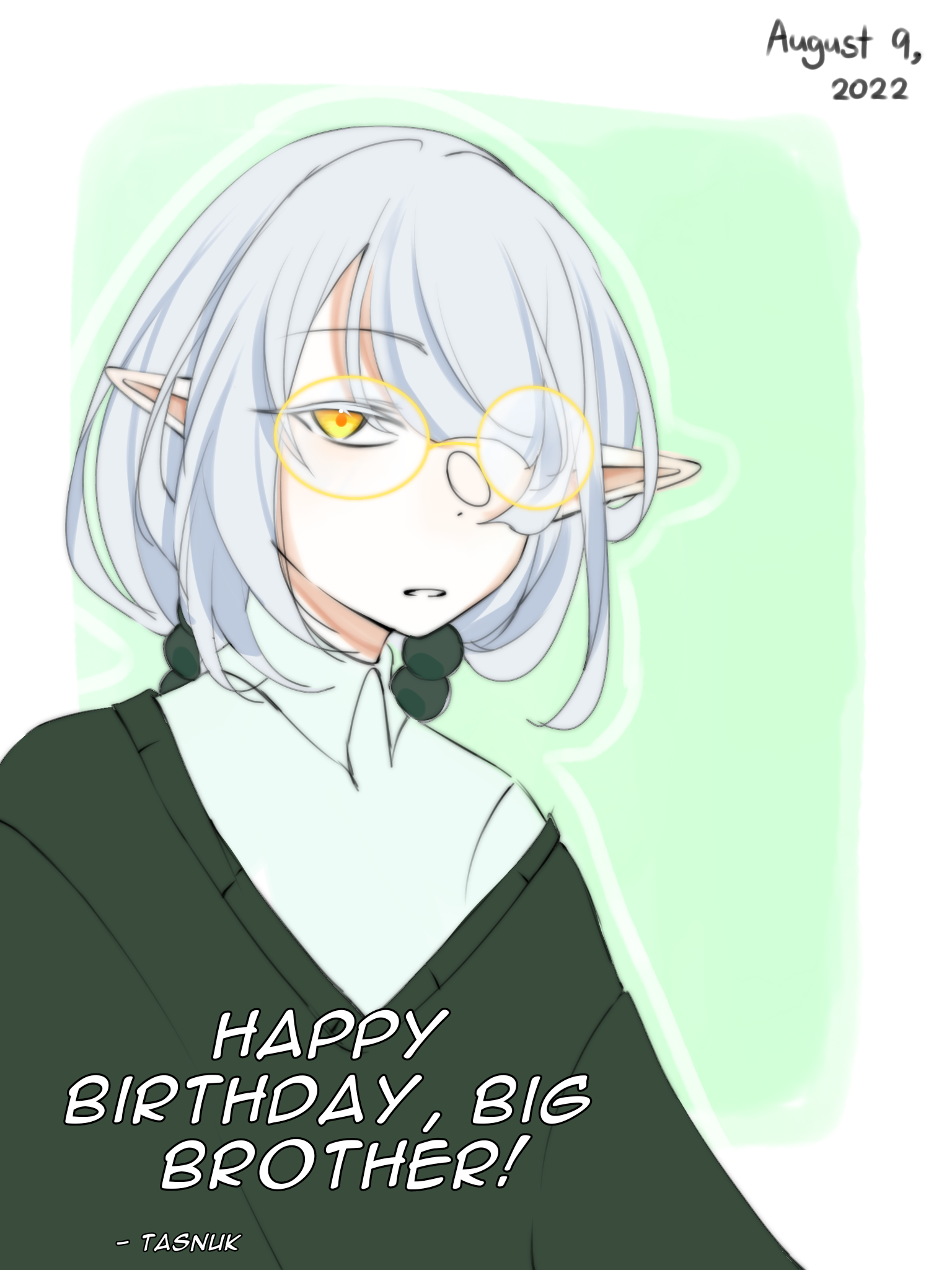 Happy Birthday, Big Brother! - ibisPaint
