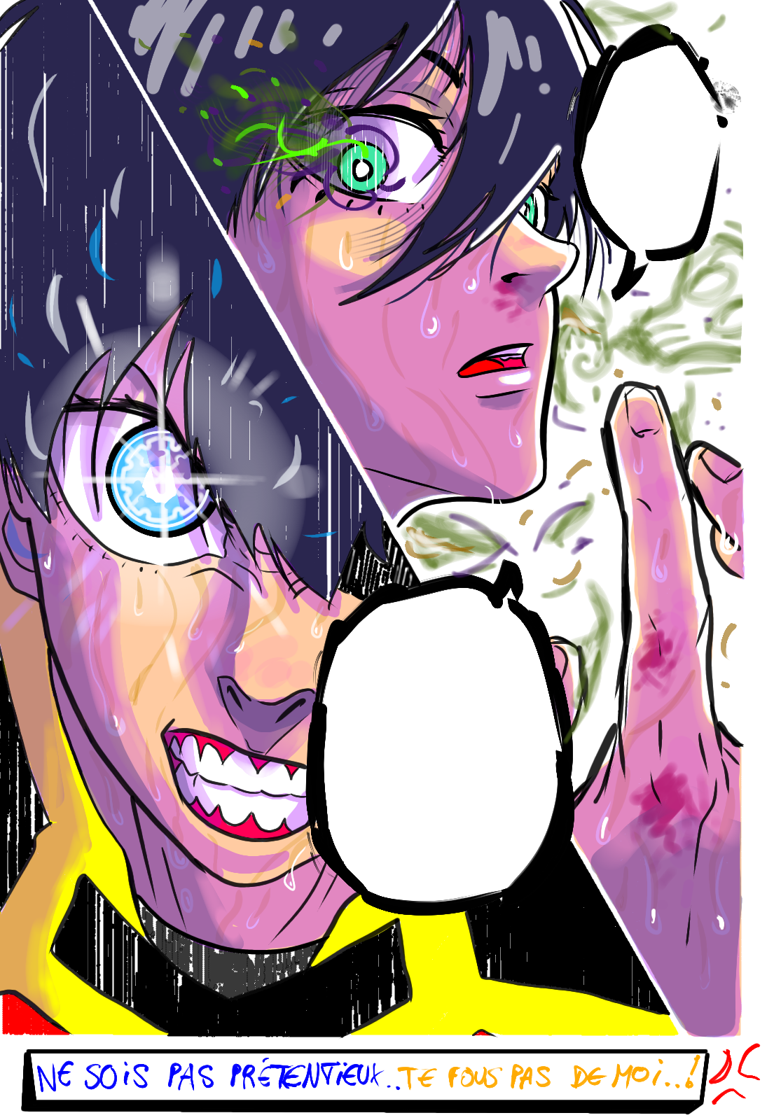 BLUE LOCK COLOR PAGE - ibisPaint