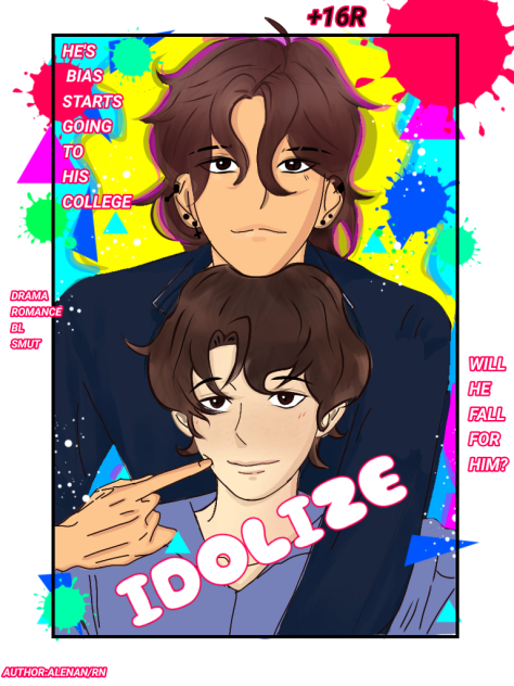 IDOLIZE ( BL COMIC COVER) - ibisPaint