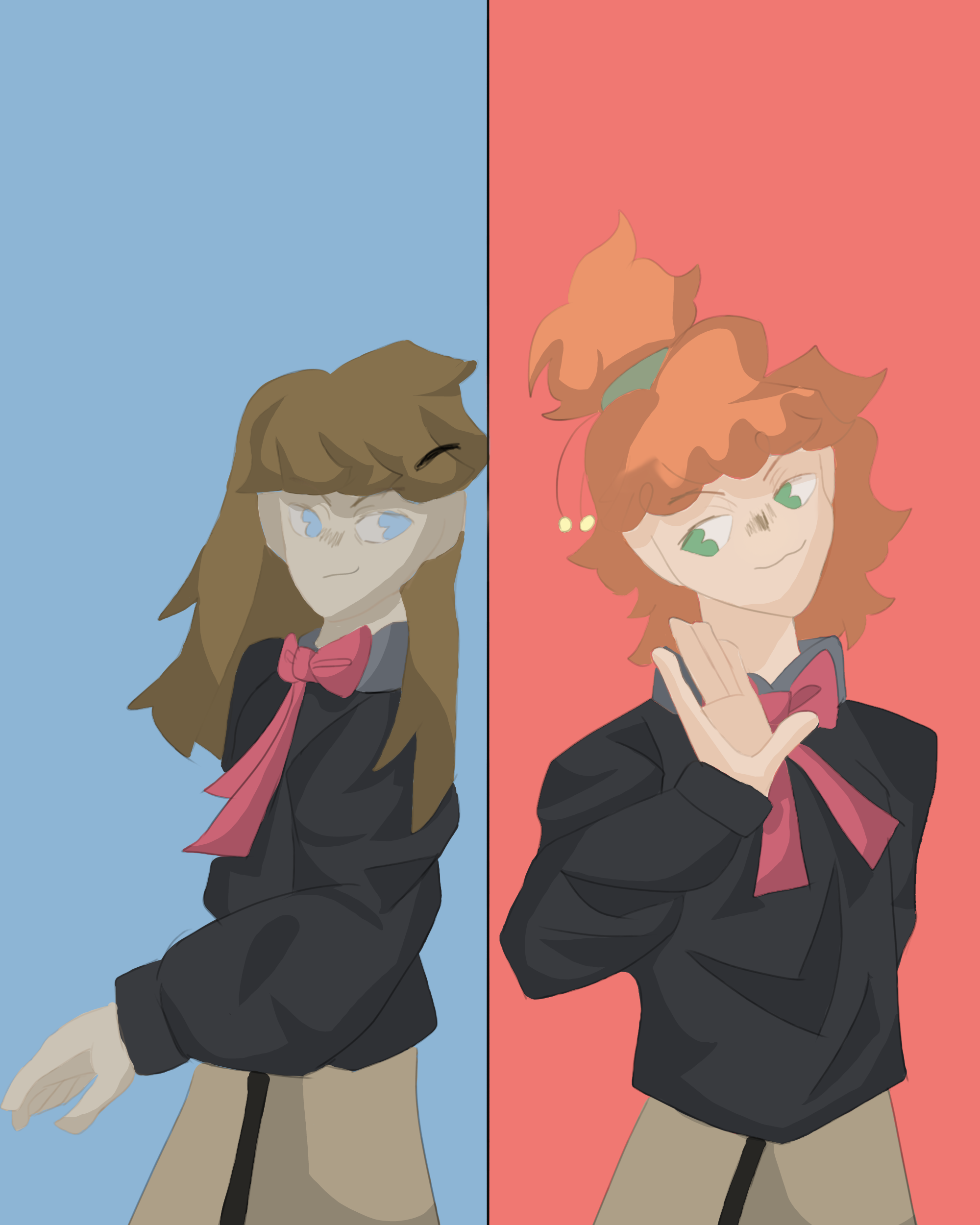 Delilah and Hannah - ibisPaint