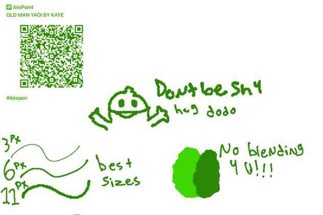 OLD MAN YAOI BRUSH - ibisPaint