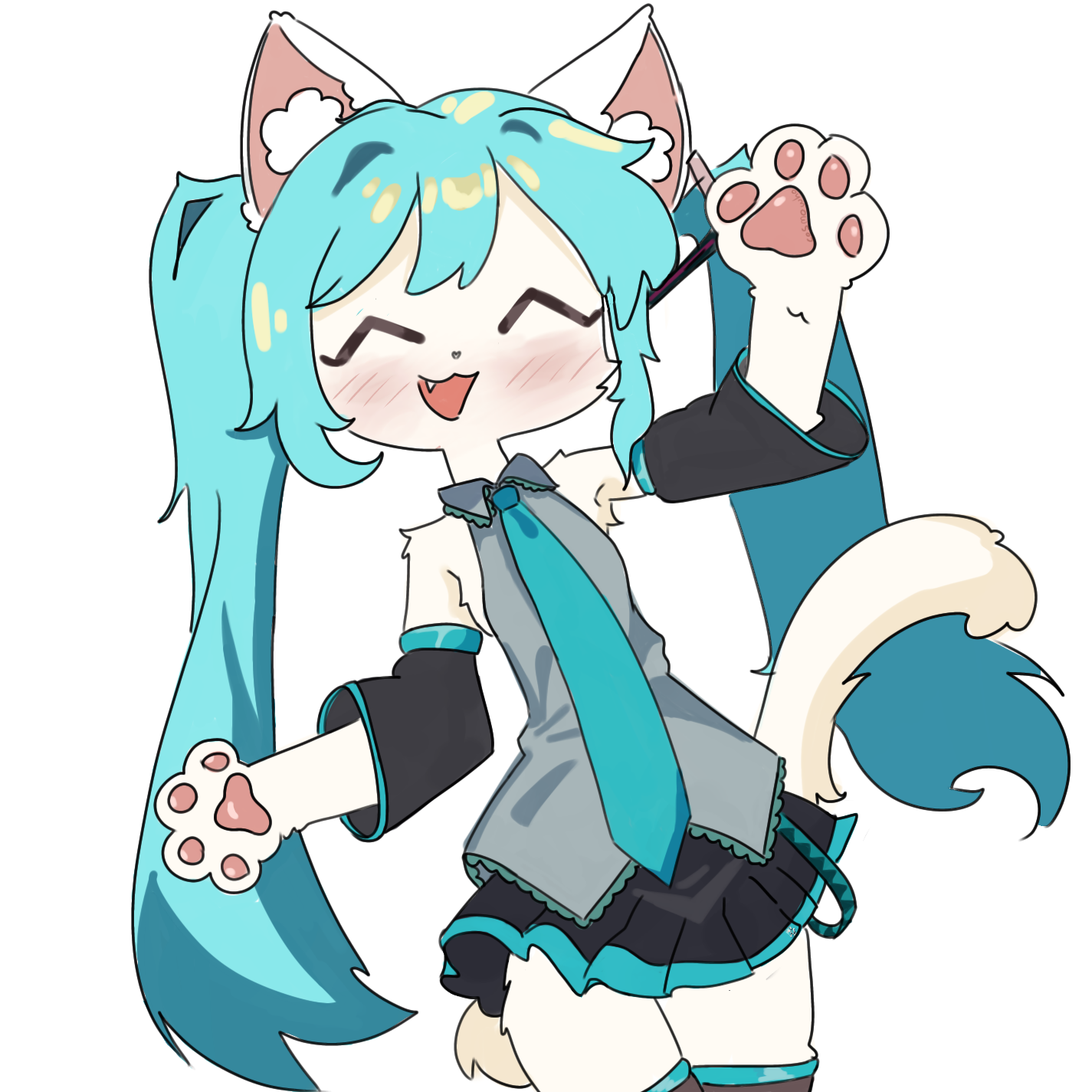 cat miku ♡ - ibisPaint