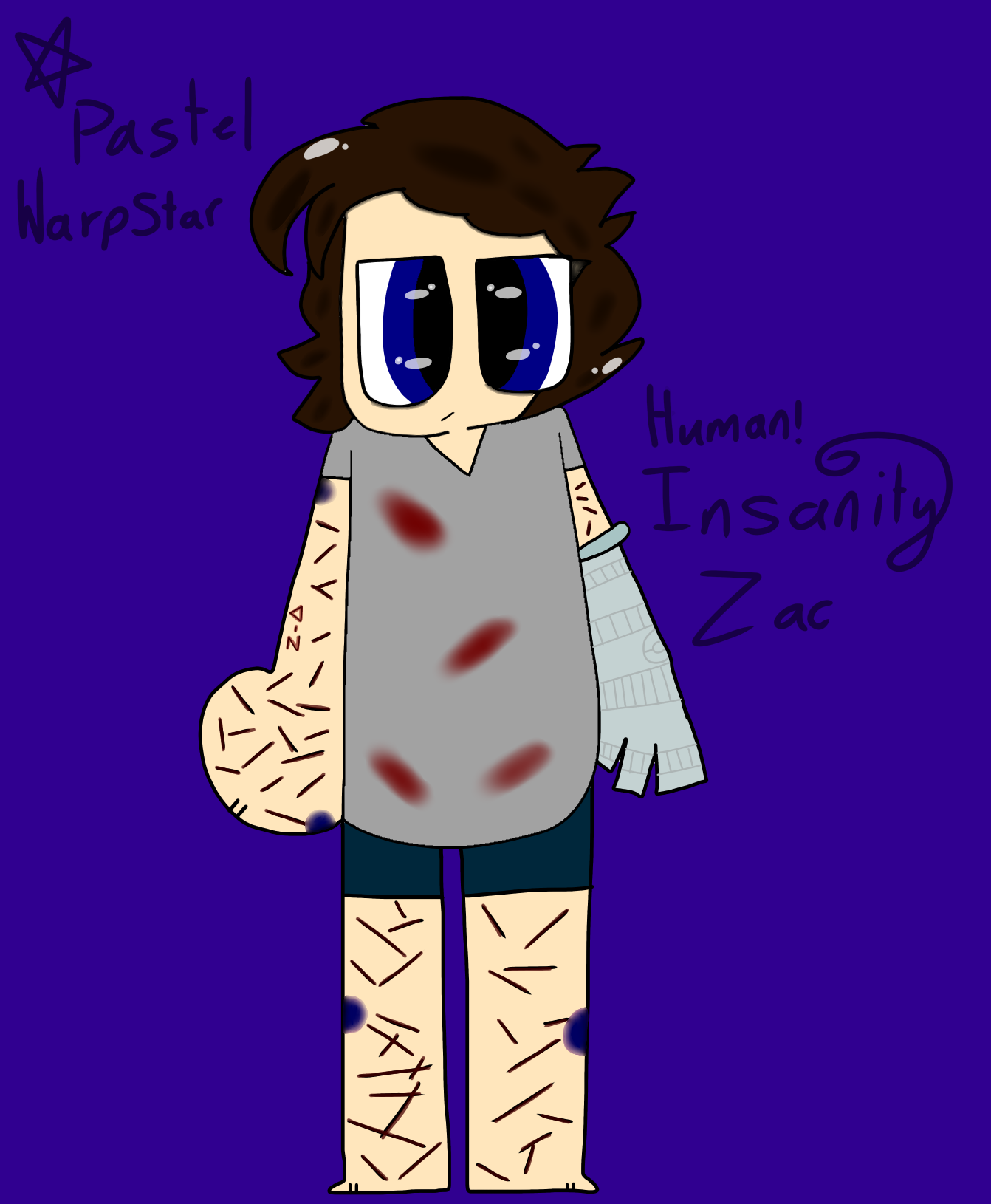 Human!Insanity Zac (speedpaint) - ibisPaint