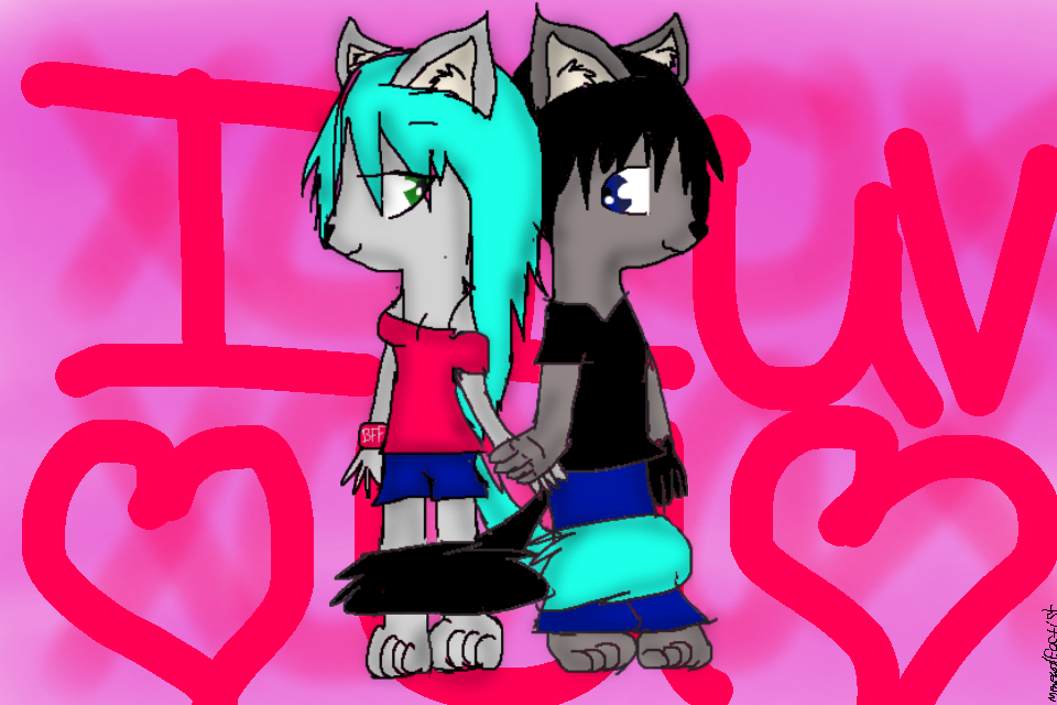 I luv u - ibisPaint