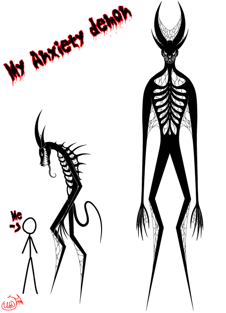 Anxiety demon - ibisPaint
