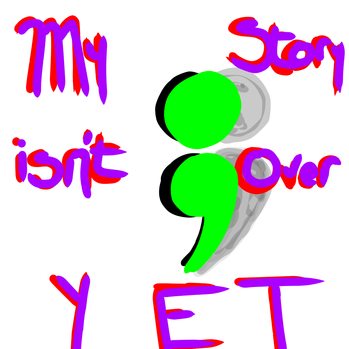 project semicolon - ibisPaint