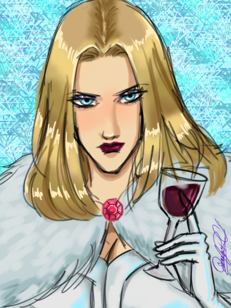 Emma Frost- Queen White - ibisPaint