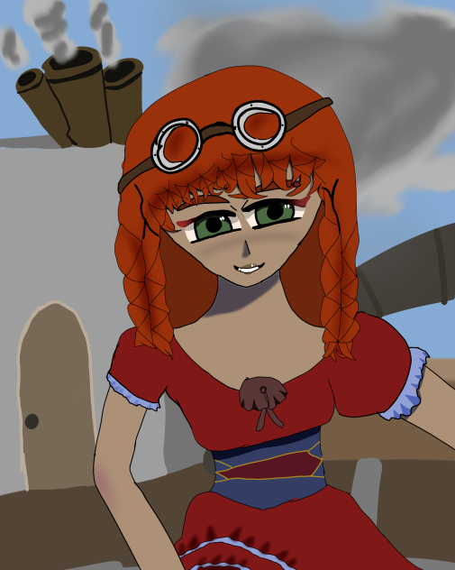 steampunk oc - ibisPaint