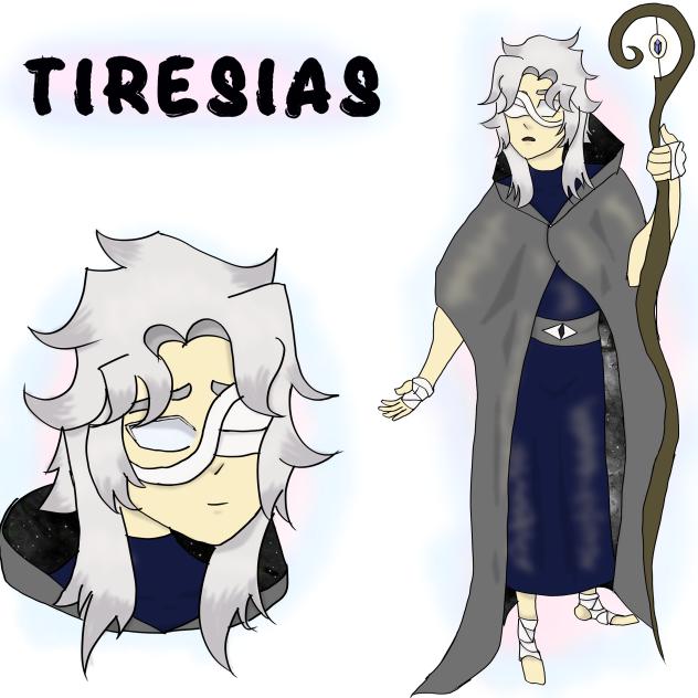 Tiresias the blind ass prophet - ibisPaint
