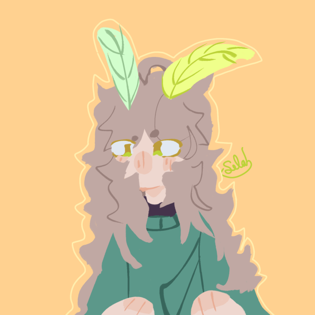 Lineless art omnomno MN om - ibisPaint