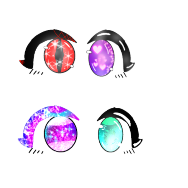 types of eyes - ibisPaint