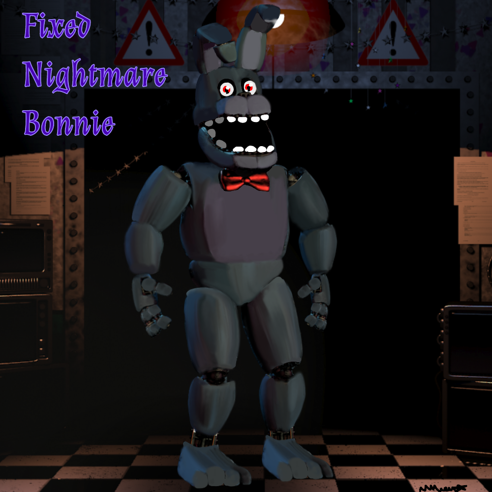 Fixed Nightmare Bonnie - ibisPaint